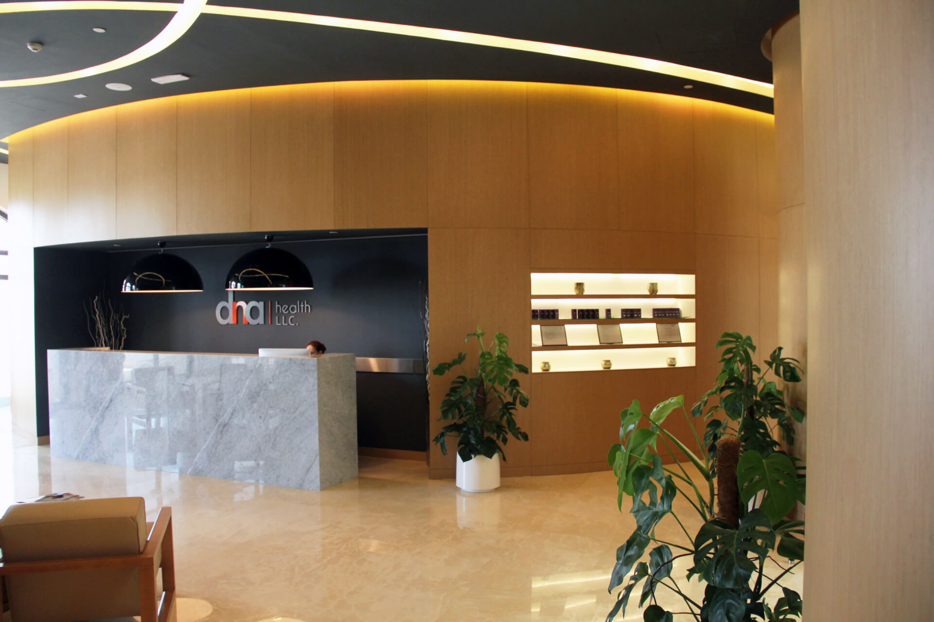 DNA Clinic - Swiss Bureau Interior Design Company Dubai, UAE | Office ...