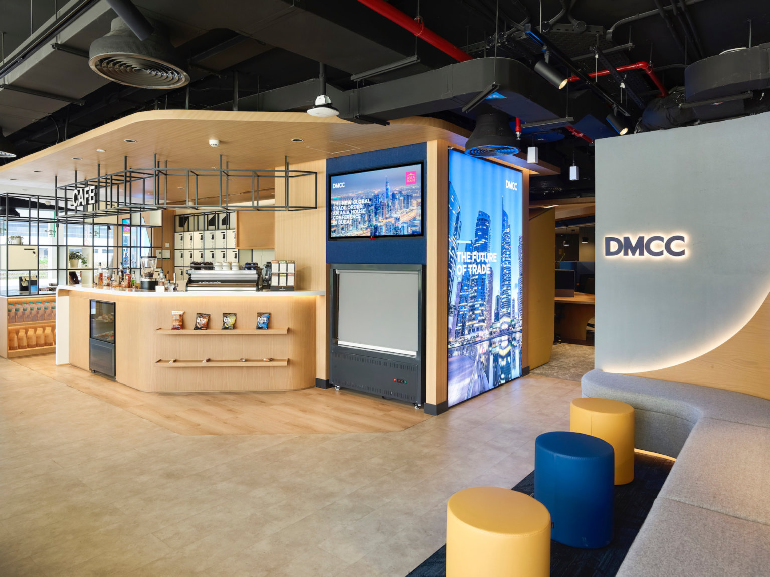 DMCC Co-Working Center - Swiss Bureau Interior Design Company Dubai ...